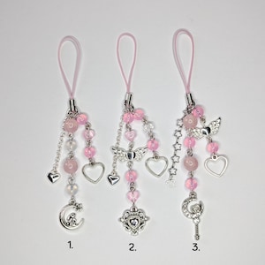 Pinkcore Pastel Magical Girl Phone Charms whimsy Goth, Pastel Goth ...