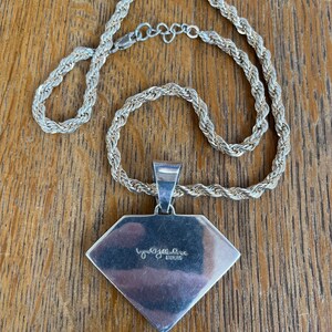 Lyonl Yellowhorse Navajo Pendant and Rope Chain Necklace , 19” - Etsy