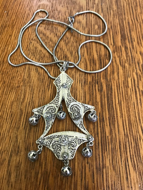 Rare Van Lou Sterling Silver GERMANY 1960 Abstract Mo… - Gem