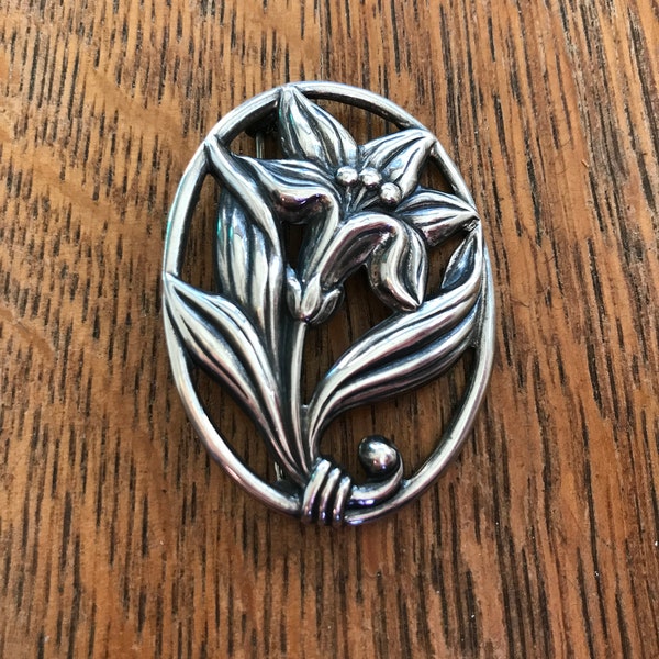 Danecraft Sterling Pin - Etsy