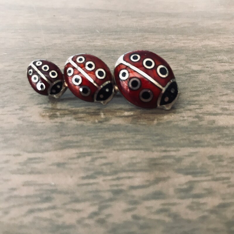 Ladybug Enamel Pin - Etsy