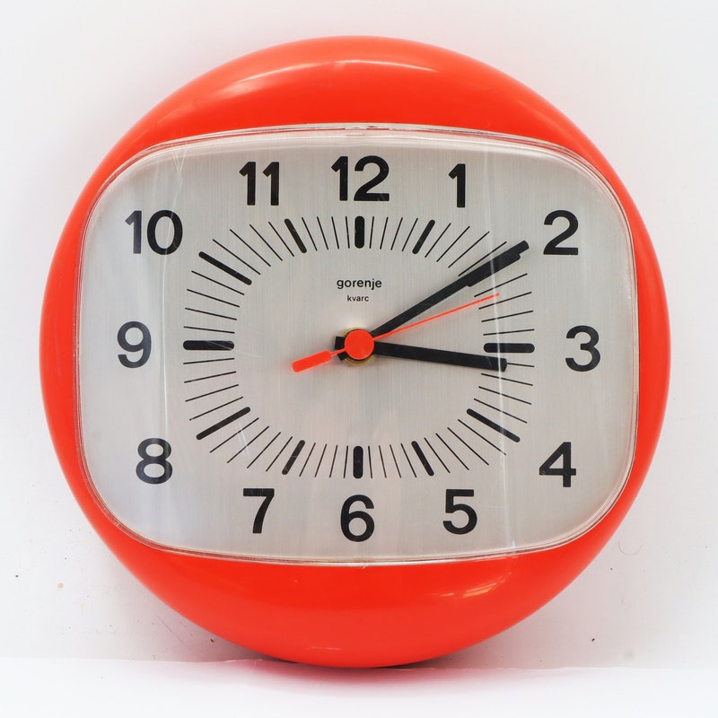 Space Age Clock - Etsy