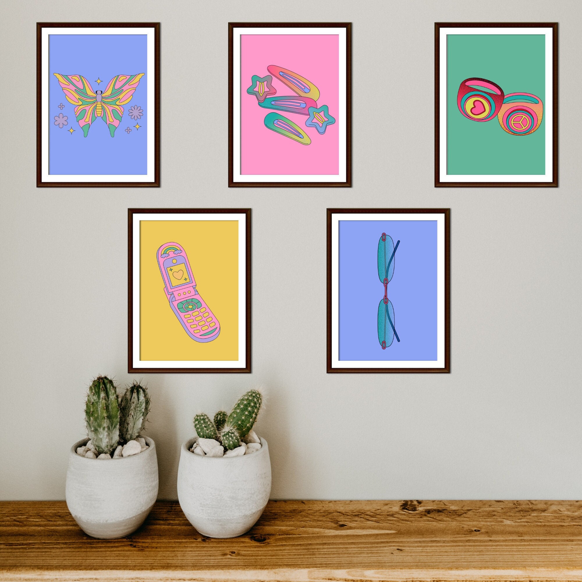 Y2K Print Set Digital Download - Etsy