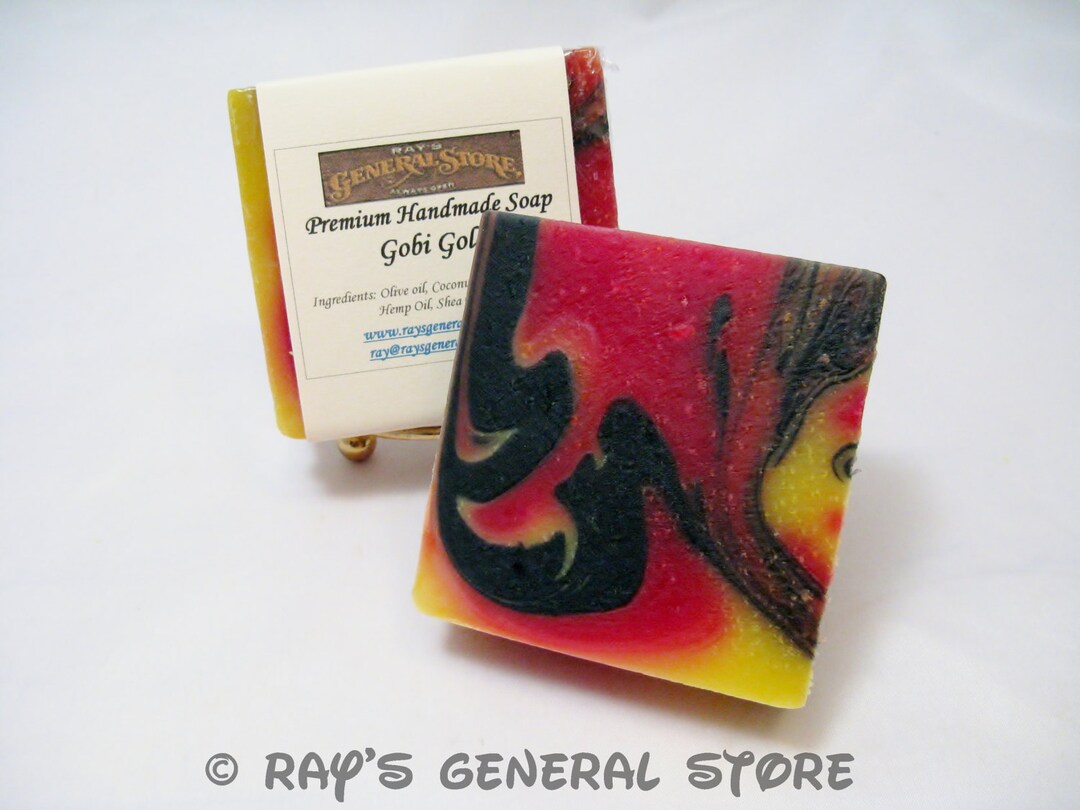 Gobi Gold Scented Premium Handmade Soap Free Shipping - Etsy