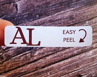 Eco Friendly Card Clasp Stickers / Low Tack Card Catch Labels ...