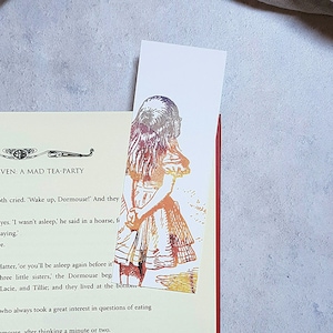 Alice in Wonderland Bookish Bookmark for Books - We're All Mad Here ...