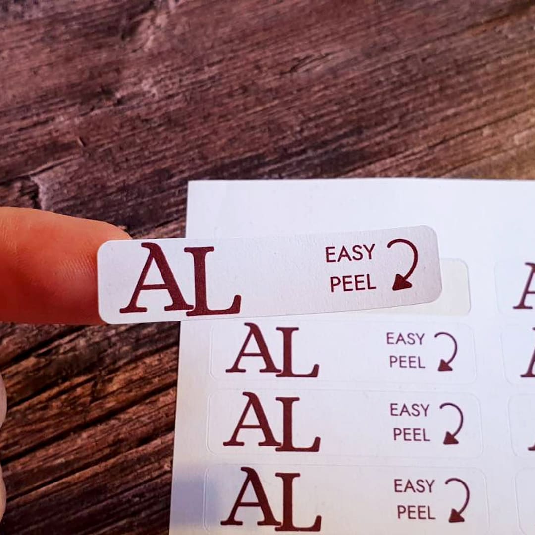 Custom Easy Peel Removable Greeting Card Catch Stickers - Etsy UK