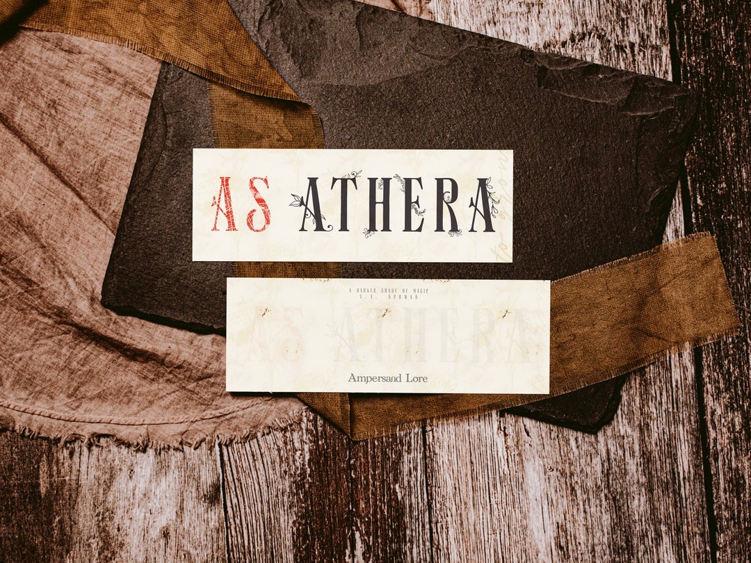 As Athera Spell Bookish Bookmarks for Books - Etsy
