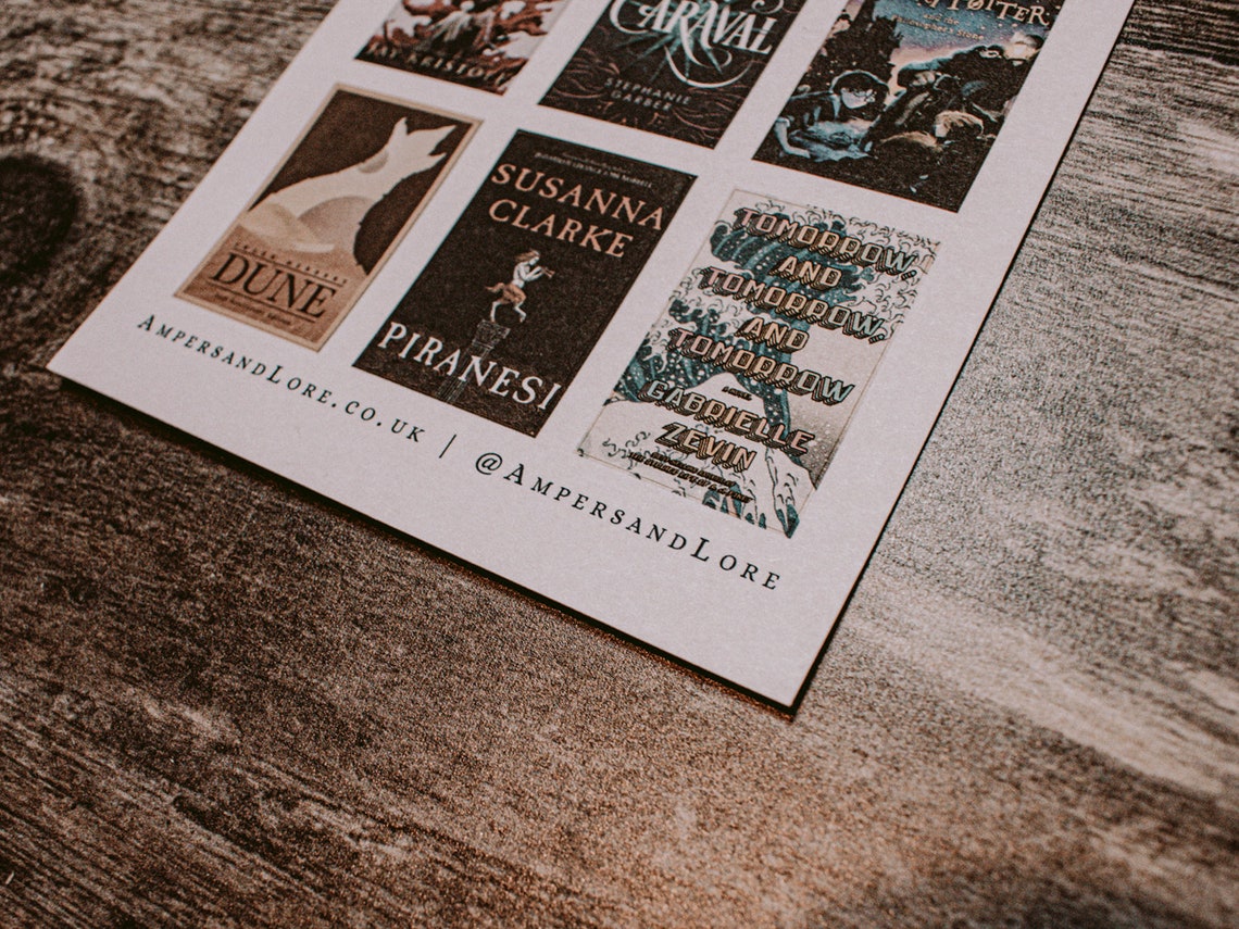 Custom Book Cover Stickers - Reading Journal Supplies - Personalized ...