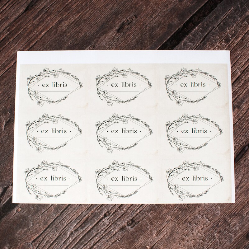 Ex Libris Bookplates - Etsy