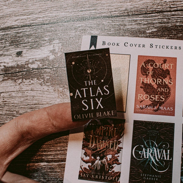 Book Stickers Covers - Etsy