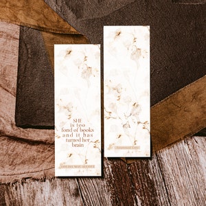 Literary Quote Bookmarks for Books - Literary Gifts for Book Lovers ...