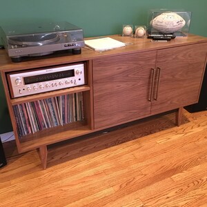 60" Bespoke Record Console - Customize to Your Unique Style - Etsy