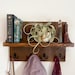 Coat Rack With Shelf Large Entryway Shelf Entryway Organizer Entryway ...