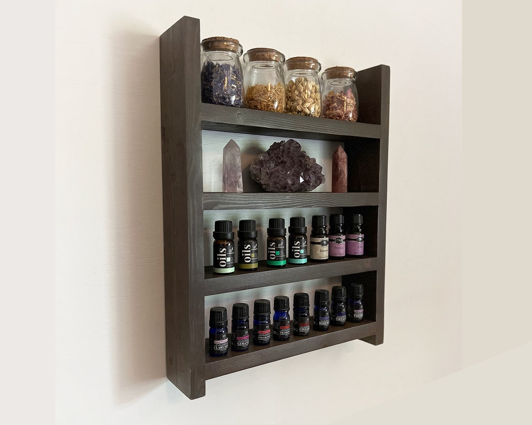 Essential Oil Shelf Essential Oil Storage Essential Oil Shelves Ladder ...