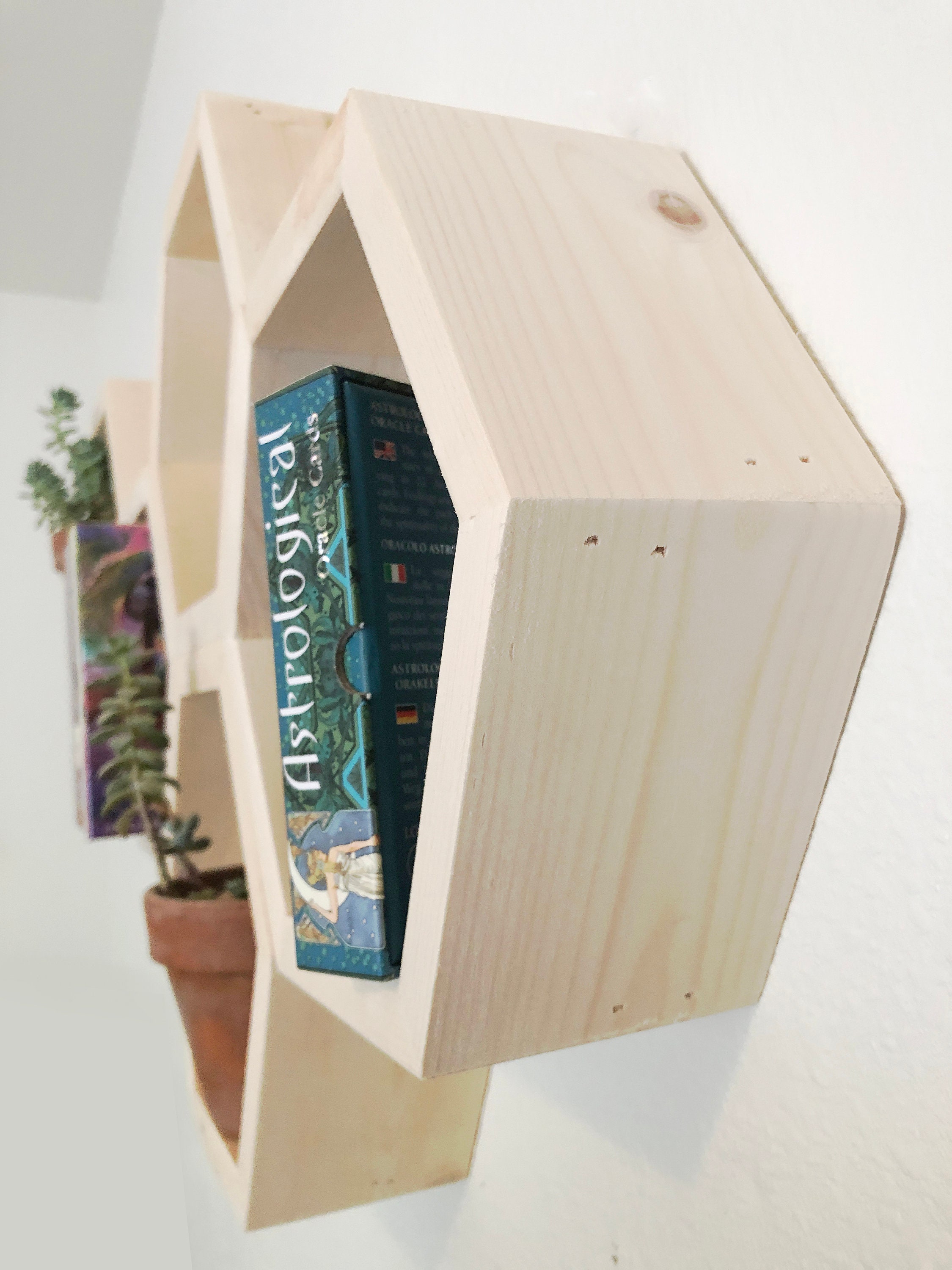 Set of 3 Sweet Bee Mini Honeycomb Shelves / Hexagon Shelves / Nursery ...