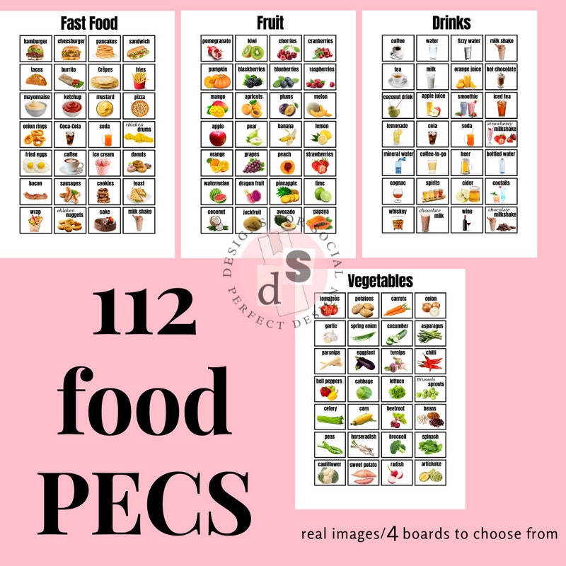 Foods Pecs - Etsy