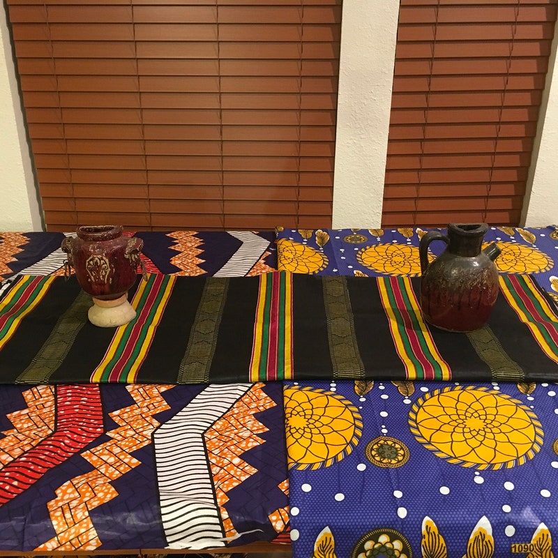 African Table Runner - Etsy