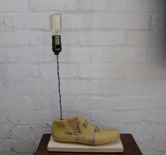 Handmade Lamp Vintage Resin Shoe Form Desk Lamp Bedside | Etsy