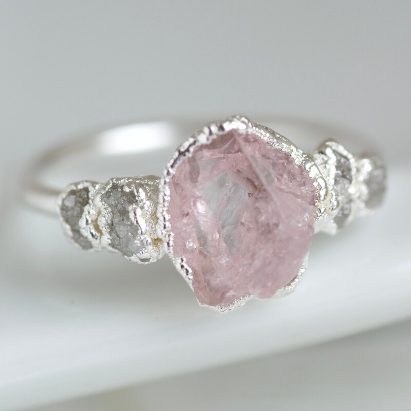 Raw Morganite - Etsy