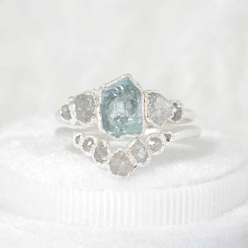 Crystal Wedding Ring - Etsy