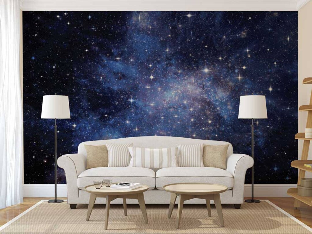 Wall Decal Constellation Wallpaper Constellation Wall Mural - Etsy