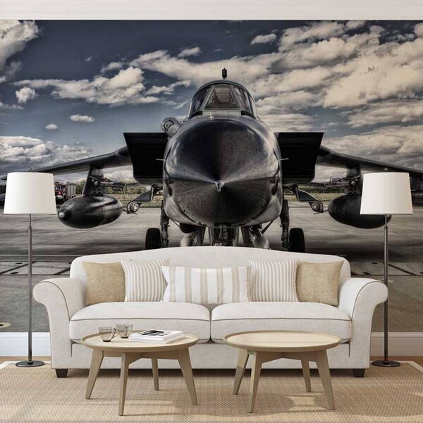 Airplane Wall Mural - Etsy