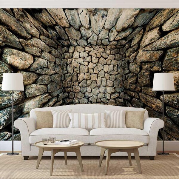 Stone Wall Decal - Etsy