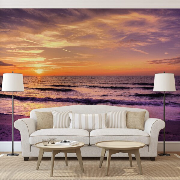 Sunset Wall Decal - Etsy