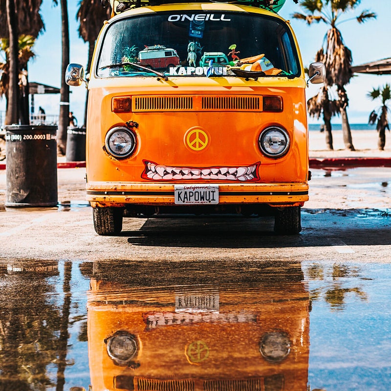 Orange Vw - Etsy