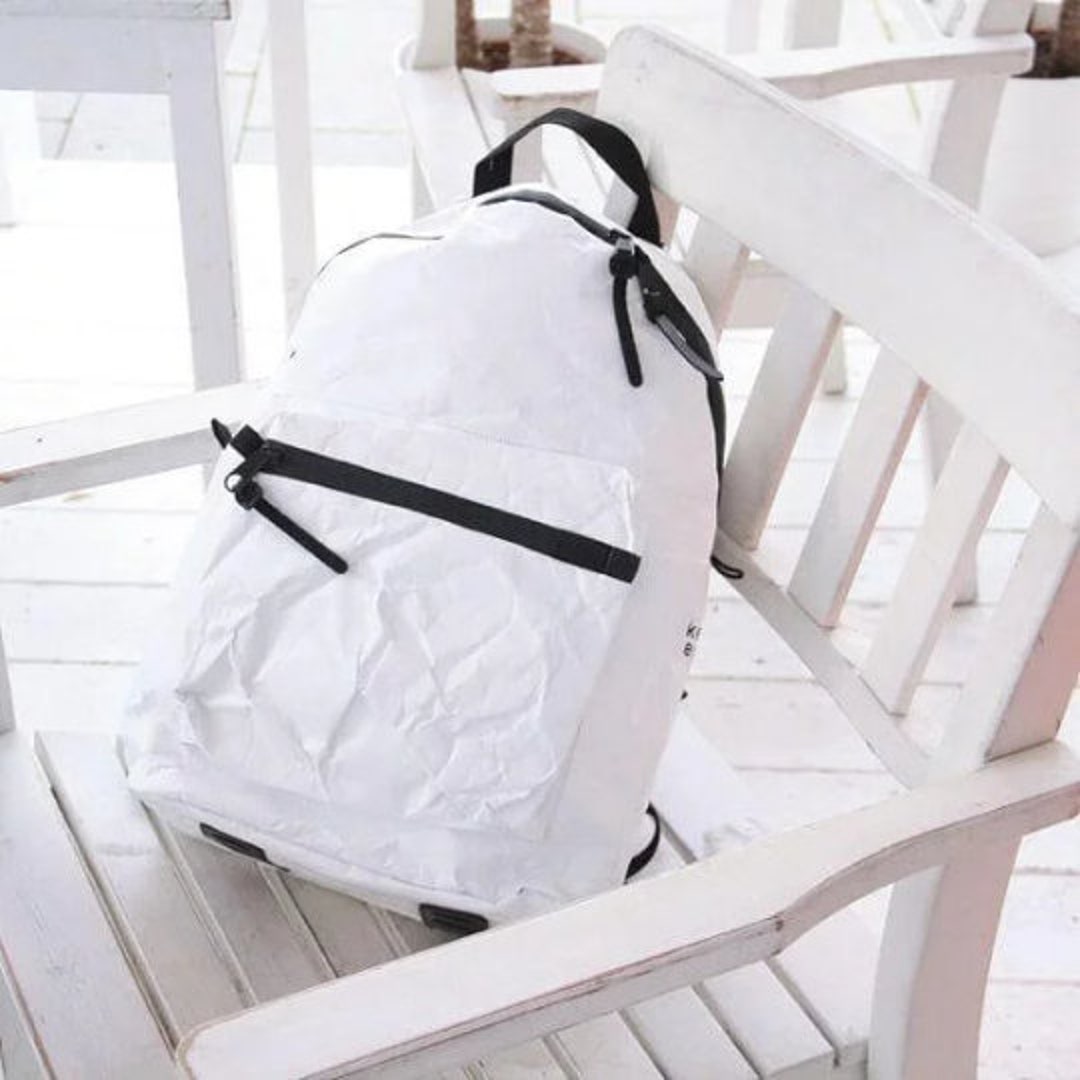 Taito. White, Unisex Backpack, Tyvek, Laptop Backpack, Travel Backpack ...