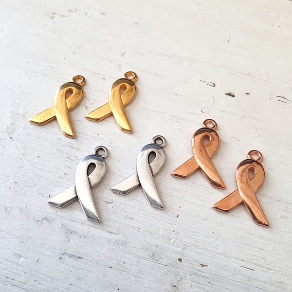 Gold Metal Ribbon - Etsy