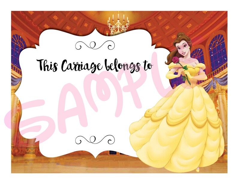 Disney Stroller Tag Printable - Printable Word Searches