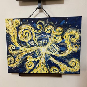 van gogh tardis exploding