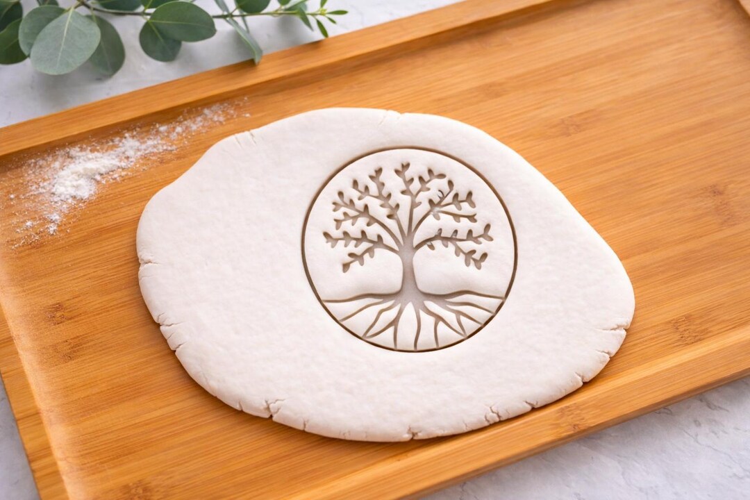 Tree Life Cookie Cutter Sacred Symbol Celtic Spiritual Fondant Biscuit ...