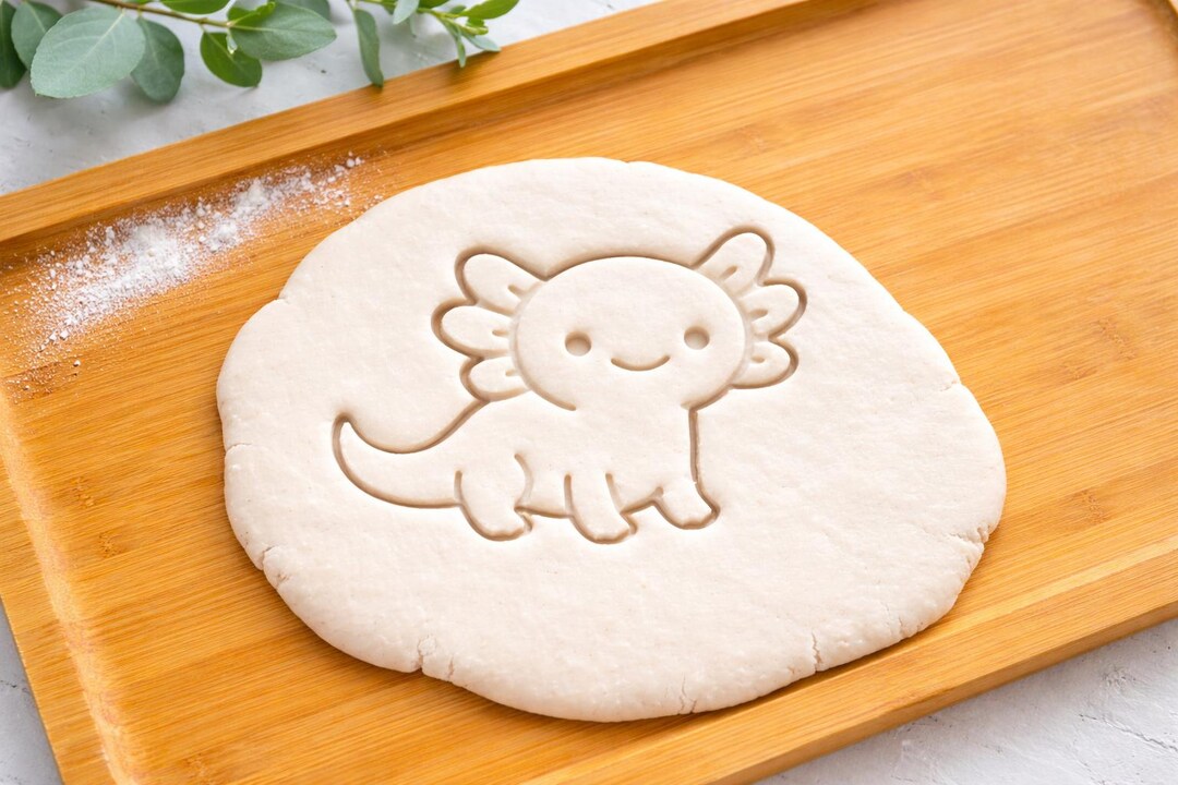 Cute Axolotl Cookie Cutter Kawaii Animal Fondant Biscuit Gingerbread ...