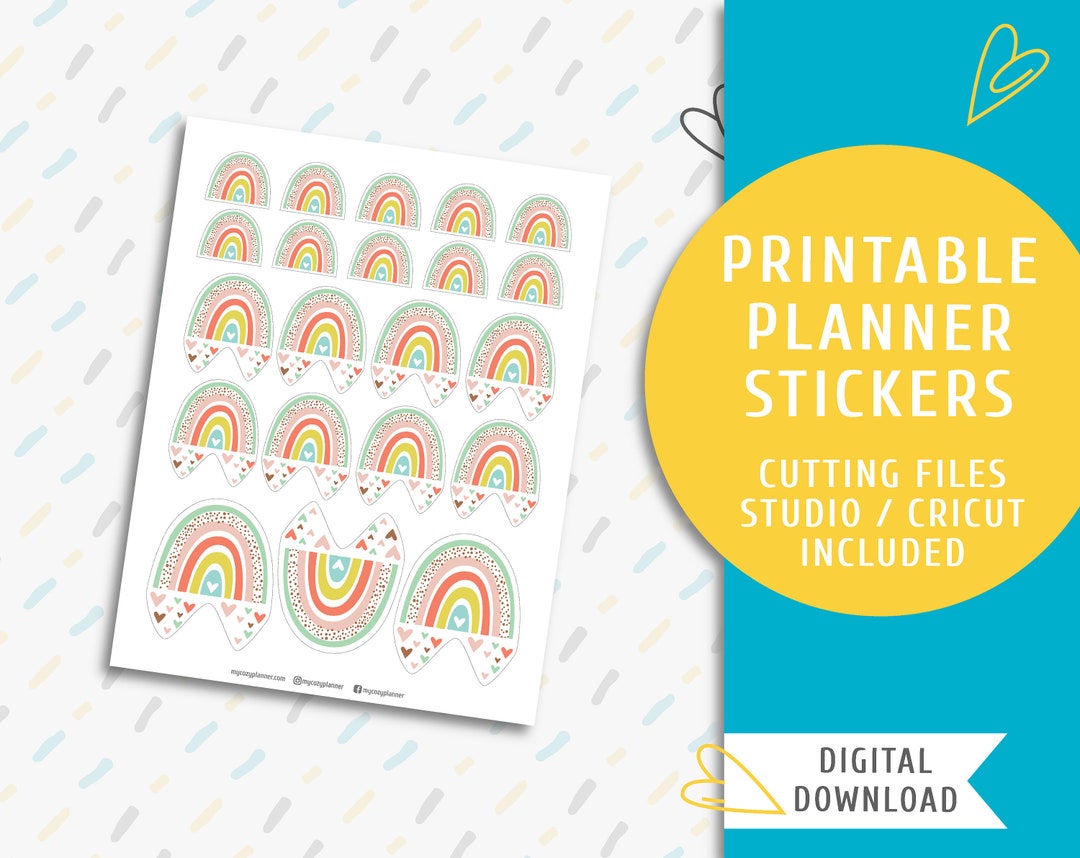 Printable Hydration Stickers. Instant Download Planner Sticker Kit ...