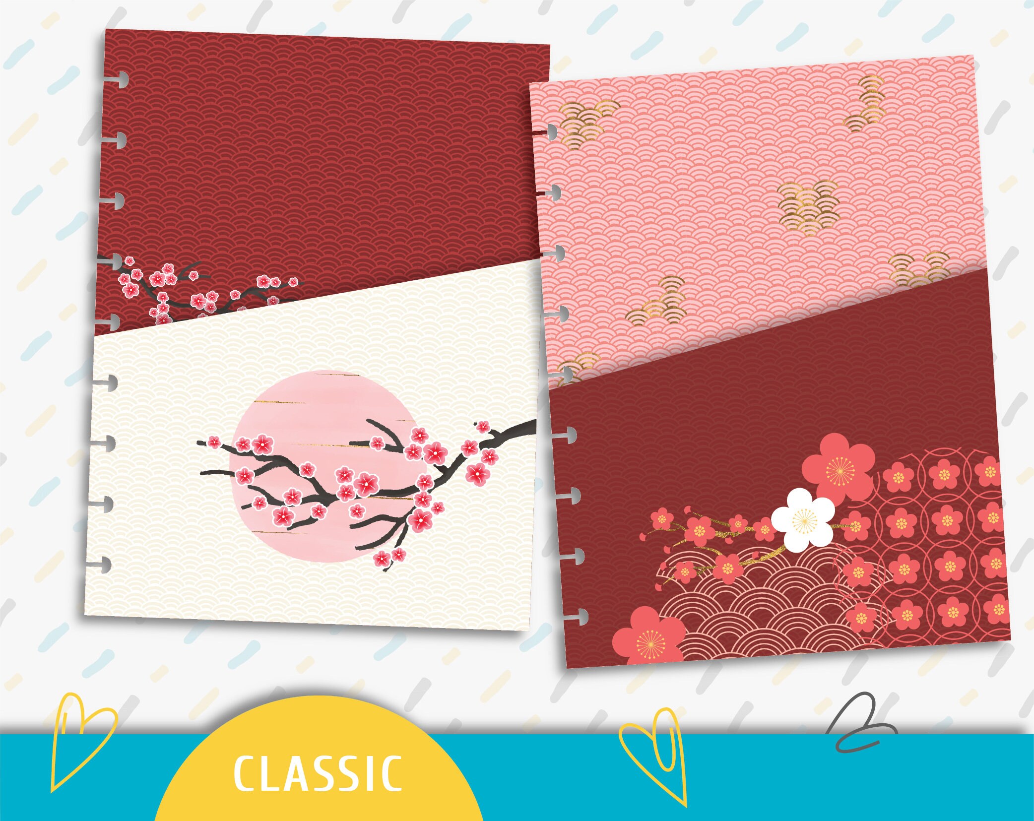 Printable Planner Pocket Folder Kit. Printable Planner Folder System ...