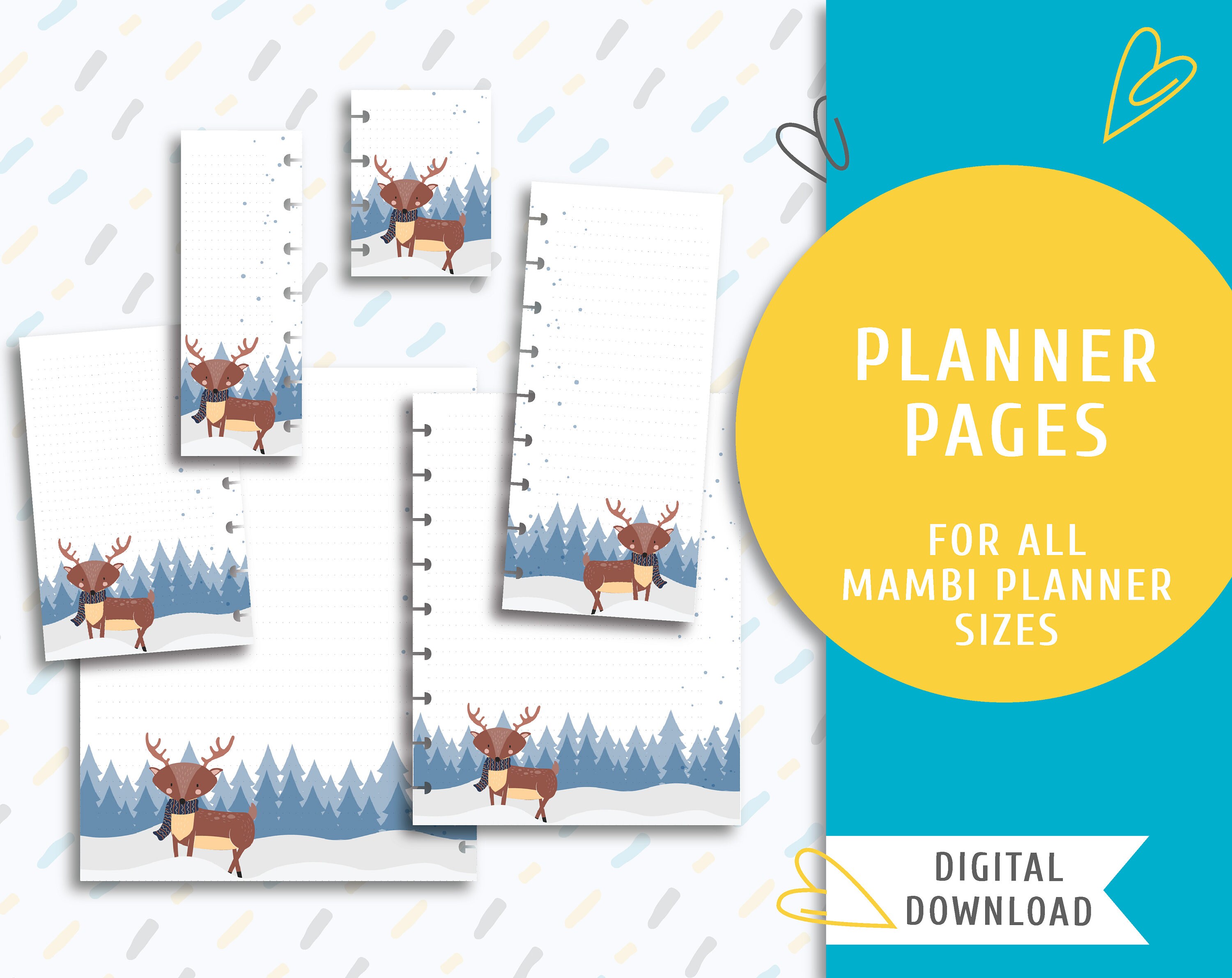 Printable Note Planner Pages. Printable the Happy Planner Inserts ...