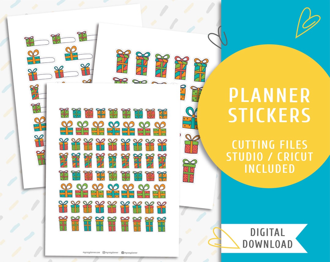 Printable Planner Stickers. Instant Download Planner Sticker Kit ...
