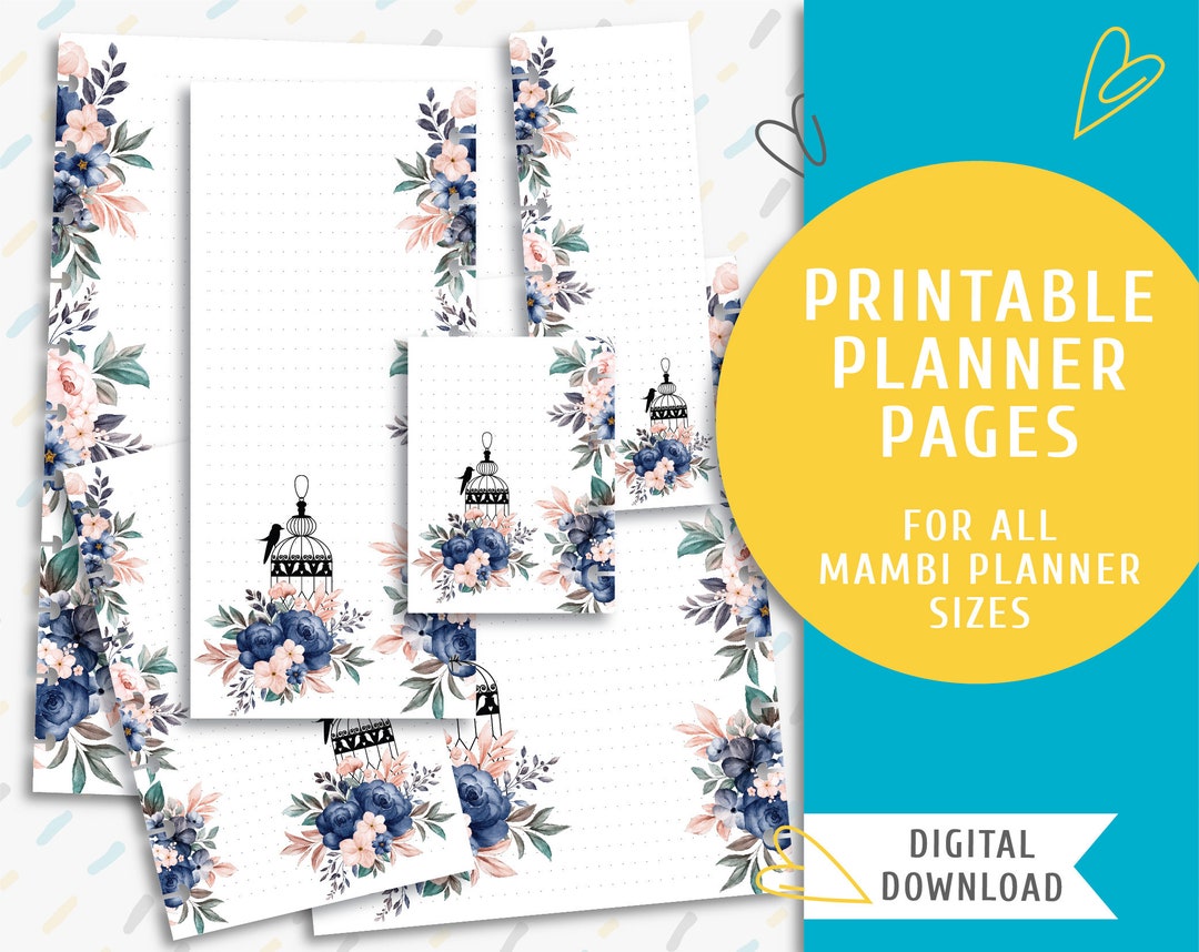 Printable Note Planner Pages. Printable the Happy Planner Inserts ...
