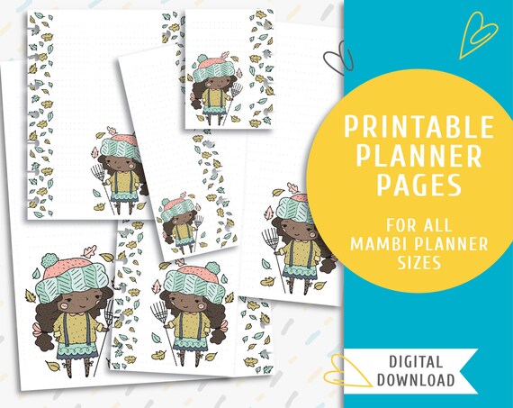 Printable Note Planner Pages. Printable the Happy Planner - Etsy