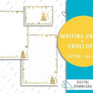 Printable Writing Paper Printable Letter Paper Printable Envelope ...