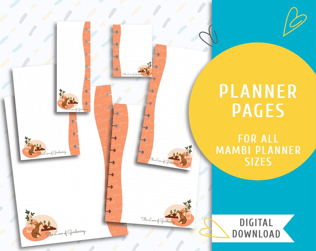 Printable Note Planner Pages. Printable the Happy Planner Inserts ...