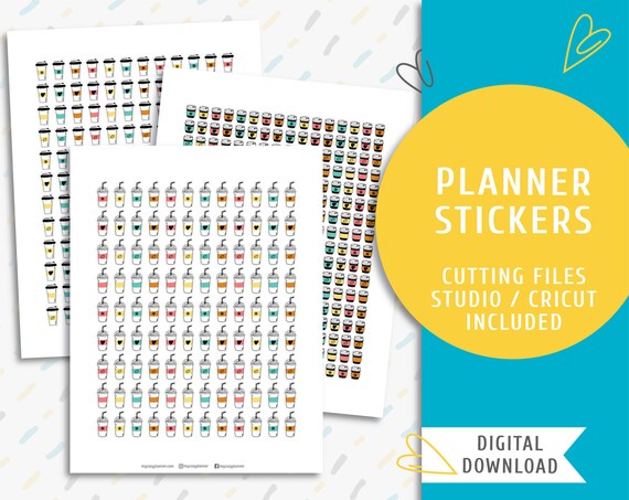 Printable Planner Stickers. Instant Download Planner Sticker | Etsy