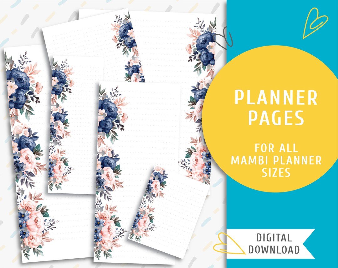 Printable Note Planner Pages. Printable the Happy Planner Inserts ...