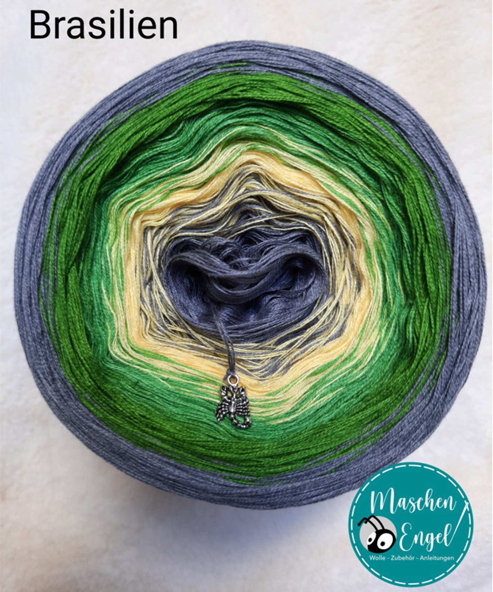 Bobbel-Made by Maschen Engel-1000 Meter-200 g Knäuel-3 - Etsy