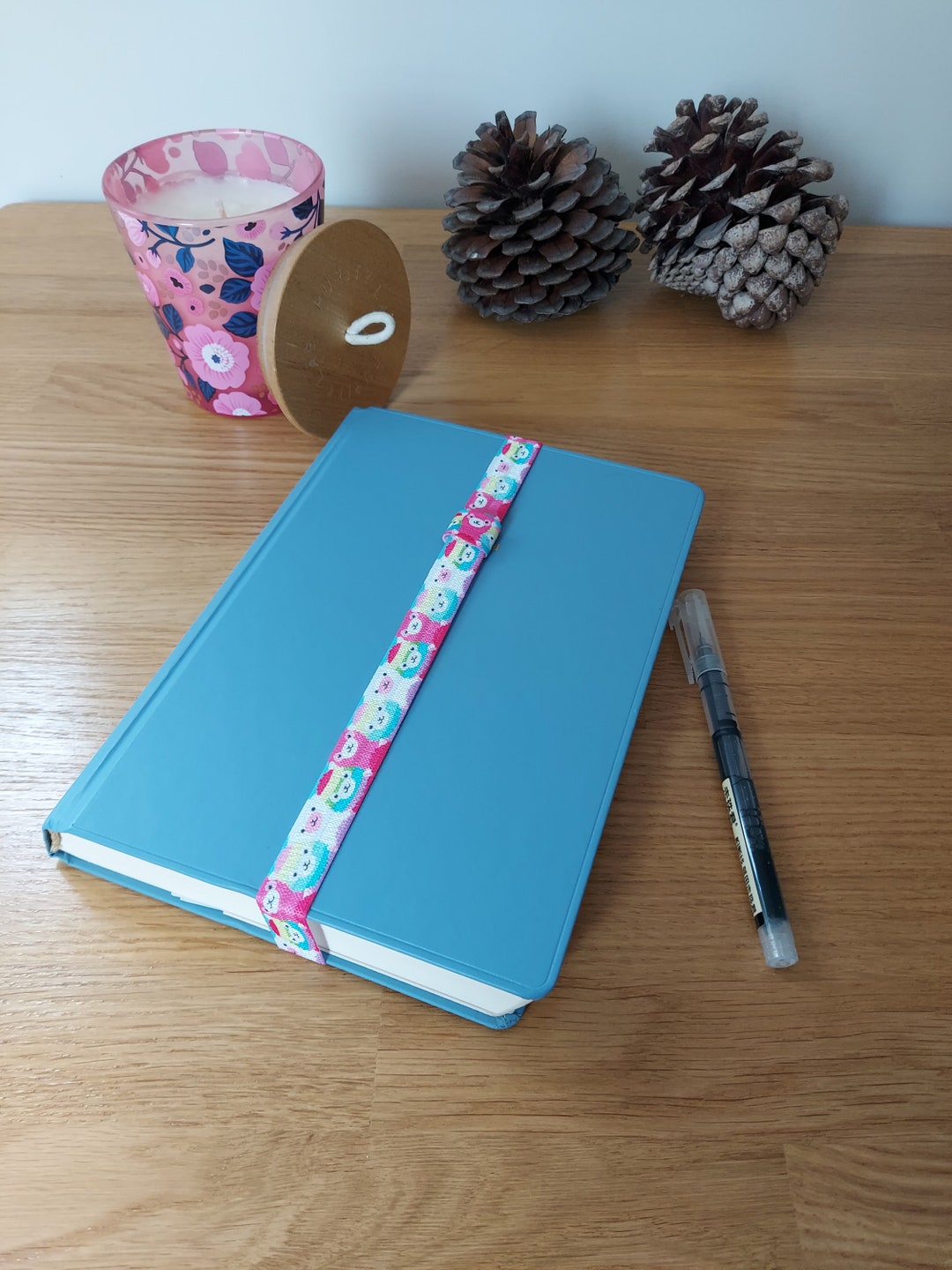 Cute Sporty Llamas Elastic Journal/ Notebook / Diary Bookmark With Pen ...