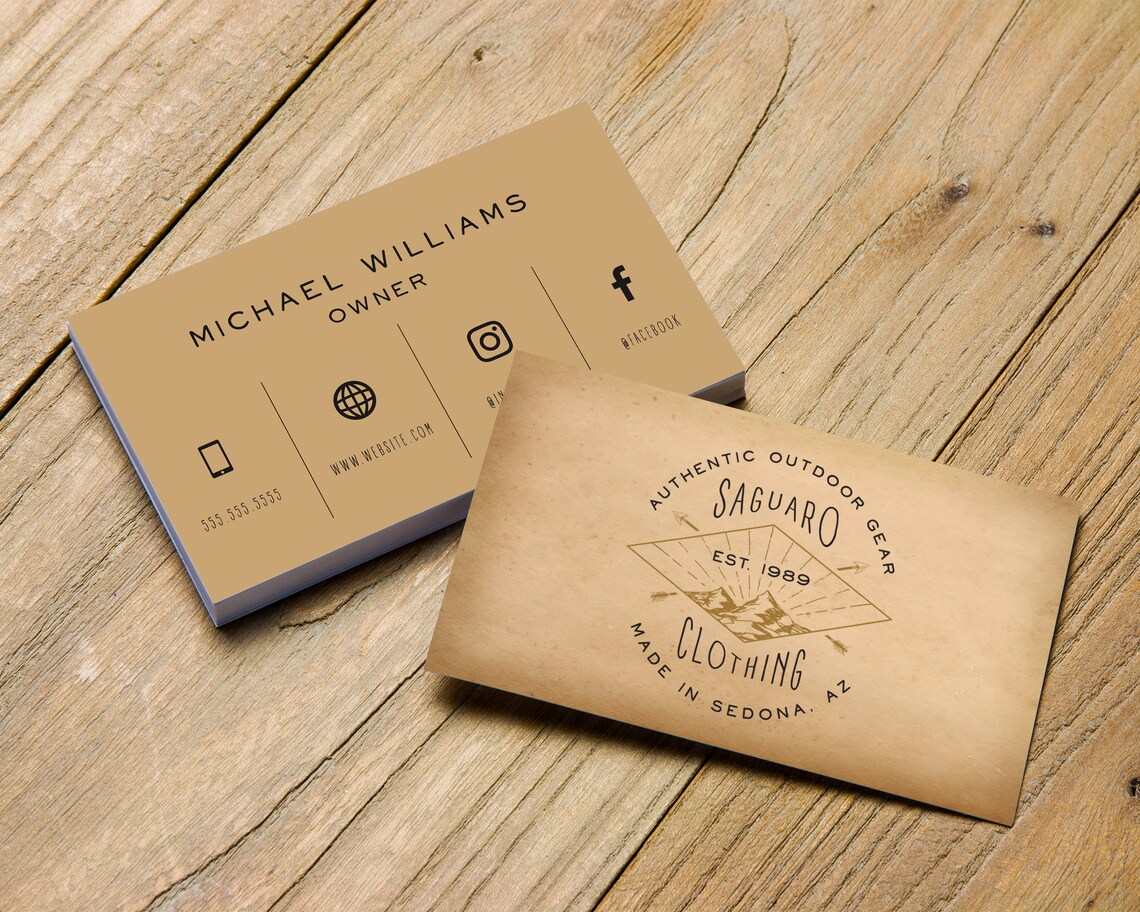 Outdoors Premade Logo Graphic Design Pre Made Business - Etsy