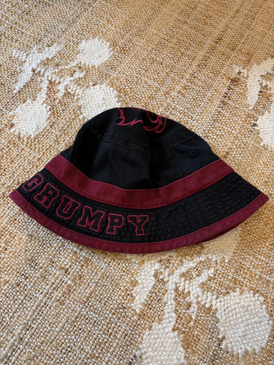 Vintage Disney Walt Disney World GRUMPY Bucket Hat One Size Fits All ...